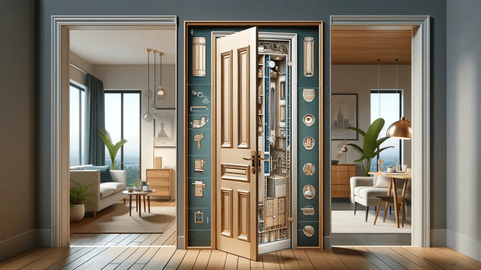 Architrave Designs That Frame Doors and Windows to Enhance Interior ...