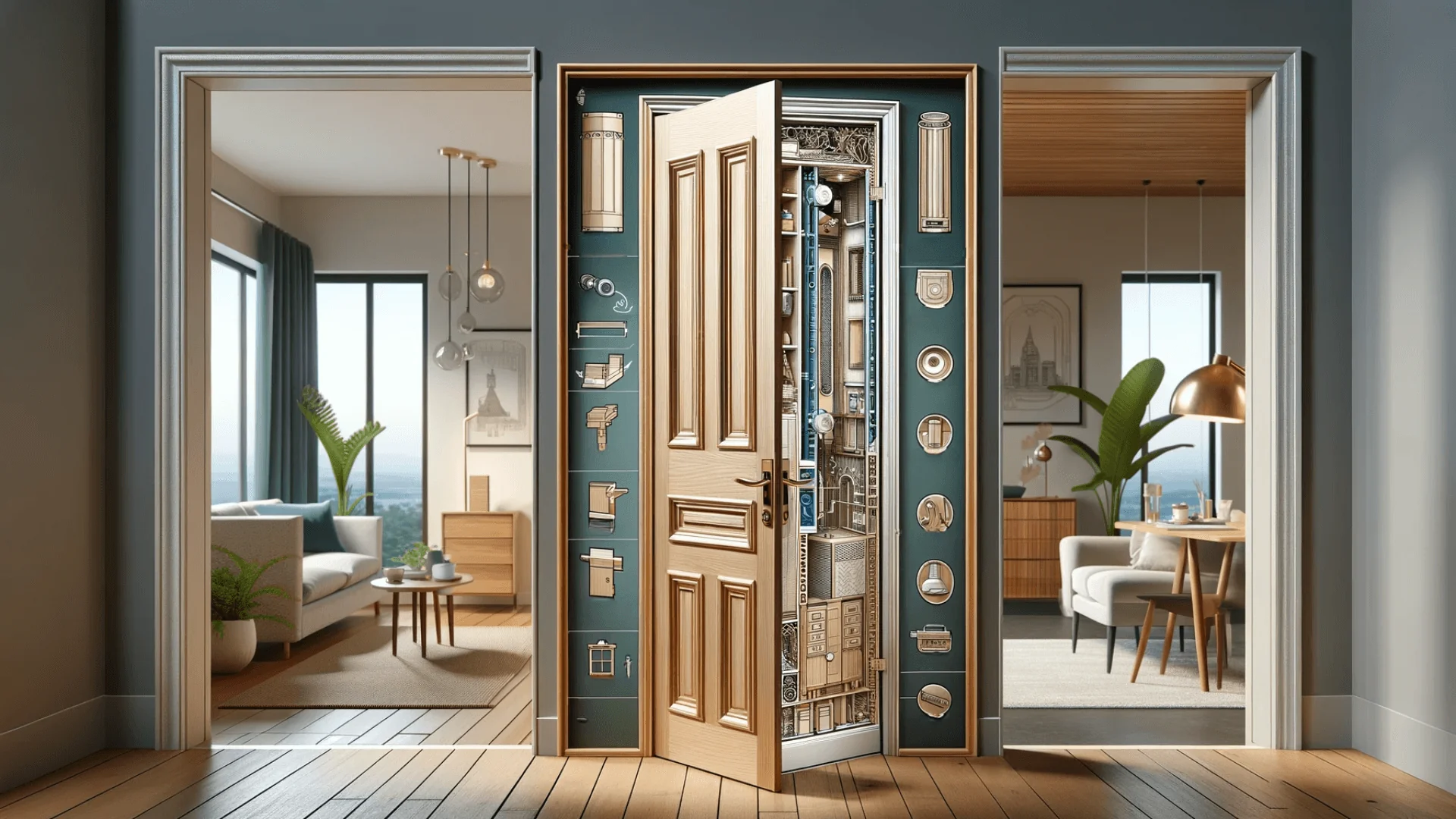 Architrave Designs That Frame Doors and Windows to Enhance Interior ...